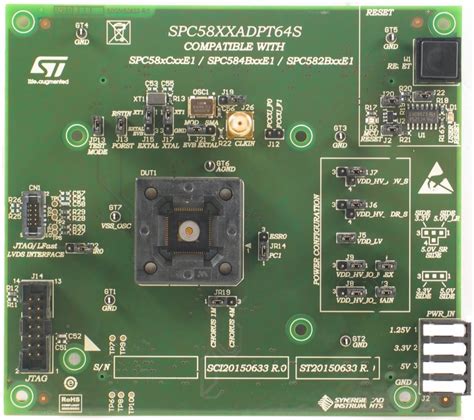 SPC XXADPT S Socketed Mini Module For SPC B B And C Lines In ETQFP Package