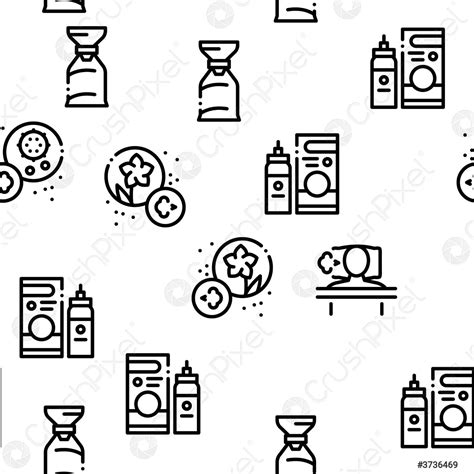 Asthma Sick Allergen Seamless Pattern Vector Stock Vector 3736469 Crushpixel