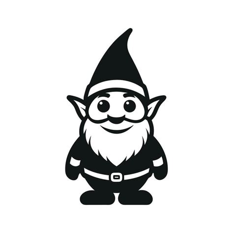 Gnome Outline Vector Art Icons And Graphics For Free Download