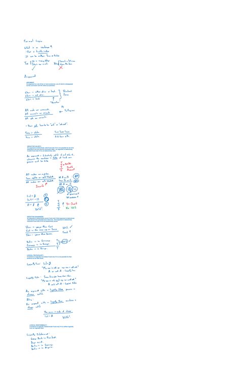 01 Logical Definitions Argument An Argument Is A Set Of Two Or