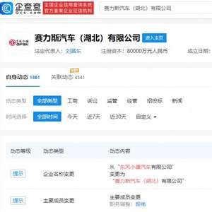 东风小康汽车公司更名为赛力斯会就此乘风起吗 手机新浪网