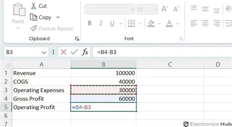 How To Calculate Gross Net Profit Margins In Excel