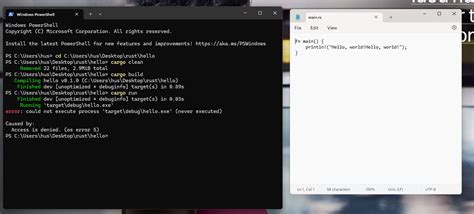 access is denied os error 5 help the rust programming language forum