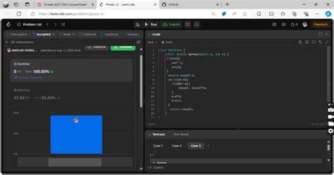 Vivekananda Reddy Andluri On Linkedin Day32 100daysdsacodingchallenge Coding Dsa Leetcode