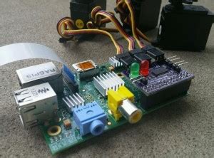 Raspberry Pi Servo Card Controls Servos LEDs And Reads Switches Video