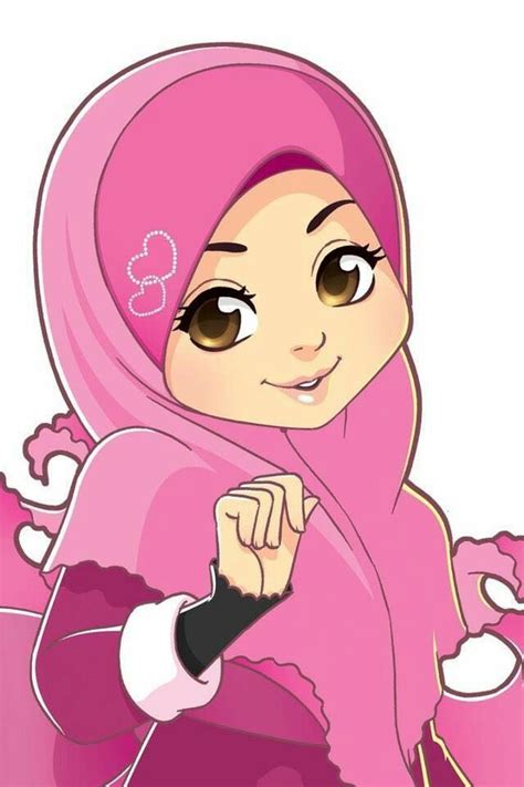 Pin By Maher Kattan On محجبه Islamic Cartoon Birthday Cartoon Anime