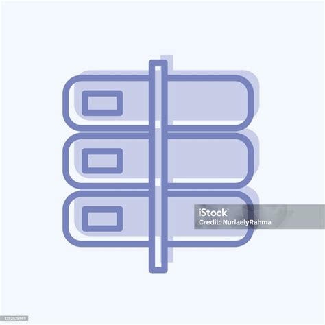 아이콘 저장소 모바일 앱 기호에 적합합니다 두 가지 톤 스타일 편집 가능한 간단한 디자인 디자인 템플릿 벡터 간단한 기호 그림 0명에 대한 스톡 벡터 아트 및 기타 이미지