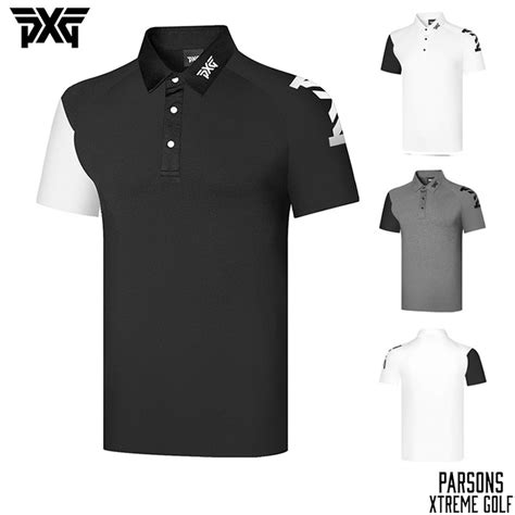 Pxg 골프 3종 남성 기능성 반팔 카라 티셔츠 G344 골퍼 엠파이어 골프웨어 레플리카 전문