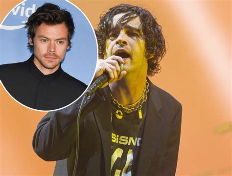 The 1975s Matty Healy Under Fire After Accusing Harry Styles Of Queerbaiting Perez Hilton
