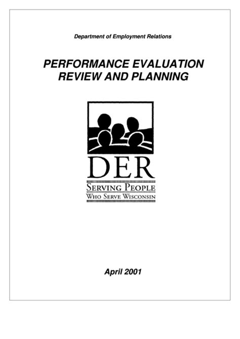 Performance Review Templates Printable Pdf Download