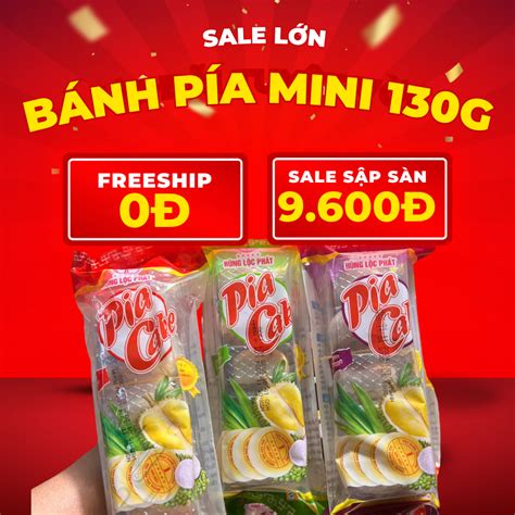 Bánh Pía Mini Sầu Riêng Lá Dứa 130g Kingtasty Food Bánh Pía Mini 3 Vị