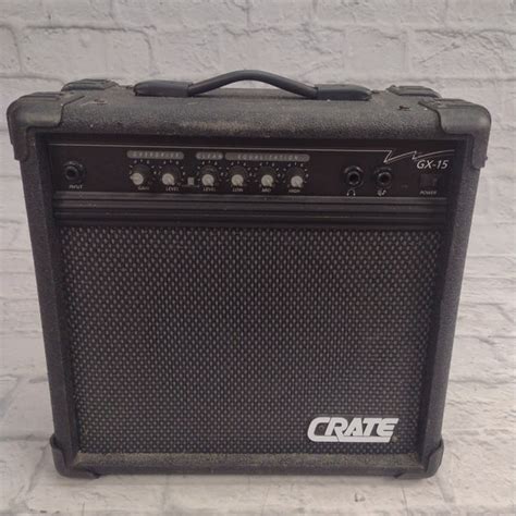 Crate Gx 15 Guitar Combo Amp Evolution Music