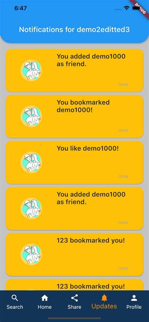 Github Flutter Social Media Cloneflutter Social Media Clone Sabanci University Cs310 Mobile