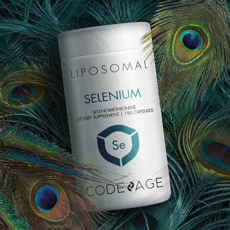 Trace Mineral Selenium Supplement With Liposomal Delivery Codeage