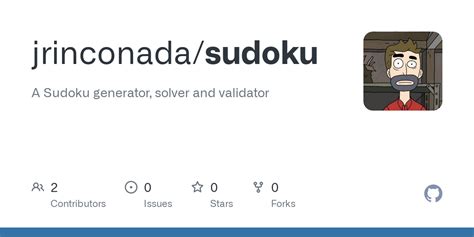 Github Jrinconada Sudoku A Sudoku Generator Solver And Validator