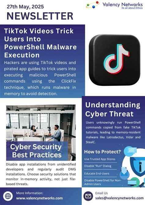 Cybersecurity Newsletter Techupdates Cyberawareness Cybernews Valency Networks Private