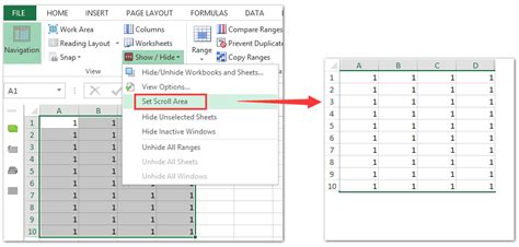 Learn From Excel Limit Worksheet Area