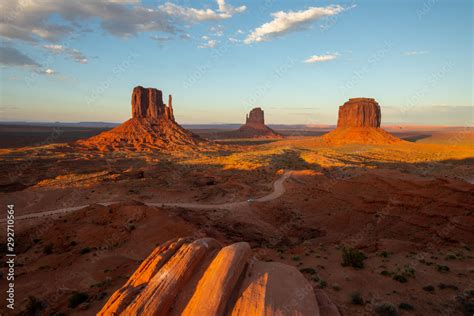 Monument Valley Is A Region Of The Colorado Plateau Characterized By A