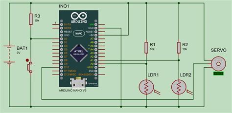 Arduino Solar Tracker Using Ldr Sensor And Servo Motor Newtheory