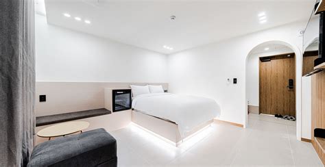 호텔 깔끔하면서도 분위기 있는 호텔 인테리어 인테리어베이 상업공간