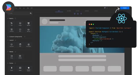 visual cms for react drag and drop cms