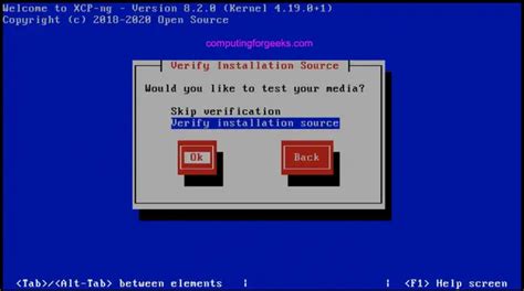 Install Xcp Ng 82 Virtualization Platform Step By Step With Screenshots Computingforgeeks