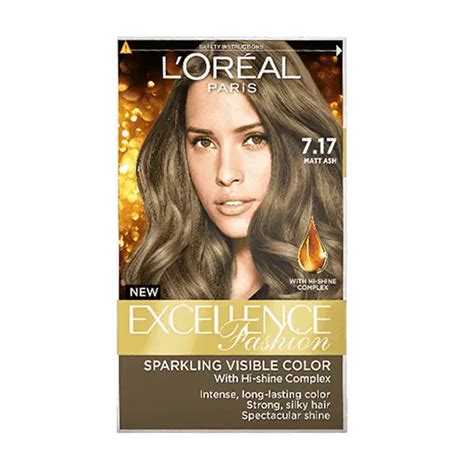 Loreal Excellence Fashion Hair Color 7 17 Matt Ash Kegunaan Halodoc