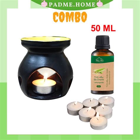Đèn Xông Tinh Dầu Nến Tinh Dầu Thiên Nhiên Nến đốt Tinh Dầu Shopee Việt Nam