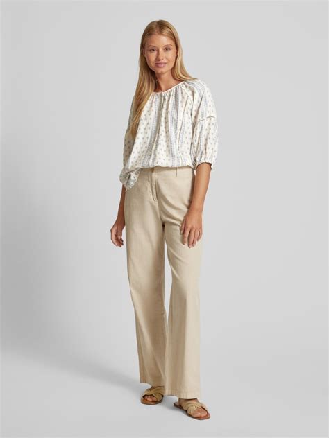 Byoung Blouse Met Doorknoopsluiting Model Felsa In Zand Online