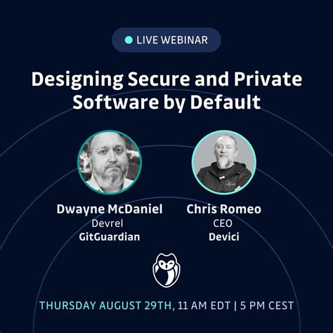 Gitguardian On Linkedin Webinar Cybersecurity Devsecops