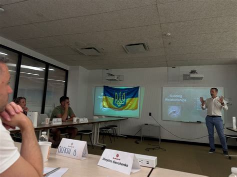 Dmytro Savchenko On Linkedin Had A Pleasure To Meet With The Ukrainian