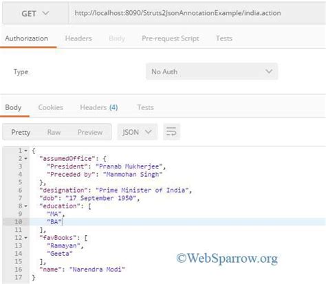 Struts 2 And Json Integration Using Annotation Example Annotation Example Annotation Sample