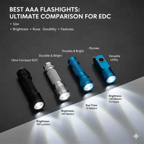 Best Aaa Torch 7 Unbeatable Lights For Your Edc In 2025