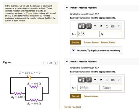 Solved In This Example We Will Use The Concept Of Equivalent Resistance To Determine The