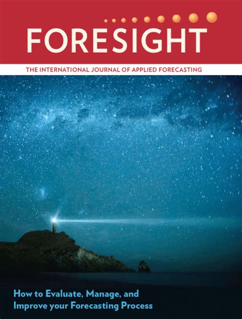 Improving Your Forecasting Process International Institute Of Forecasters