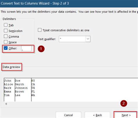 How To Convert Text To Columns With Line Break In Excel Excel Insider
