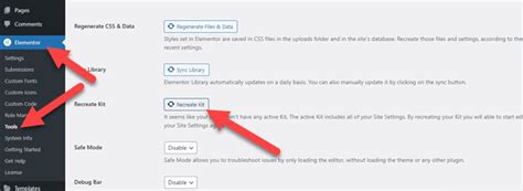 how to fix default kit missing error in elementor 2024