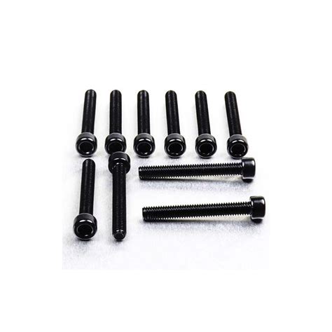 Vis Chc Aluminium M6 X 1 00mm X 45mm Pack X 10 Pb645 10bk Visserie Moto