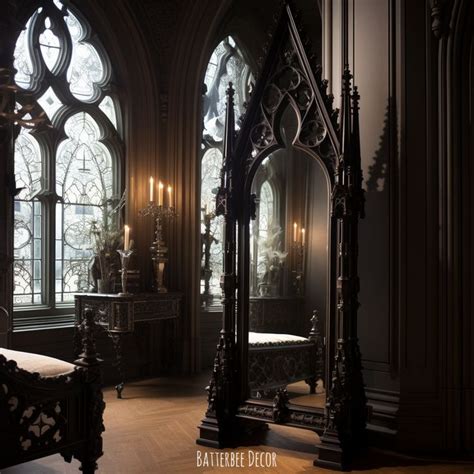 Gothic Standing Mirror Gothic House Gothic Interior Gothic Victorian House