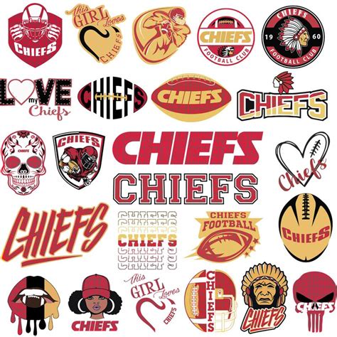 Chiefs Logo Template Etsy