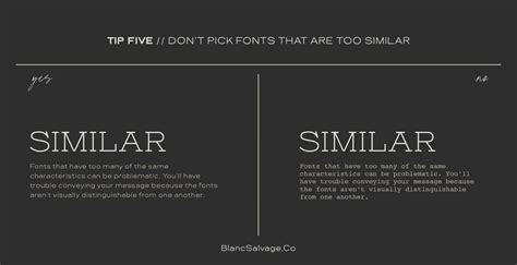 The Ultimate Guide To Successful Font Pairing For Brand Identity — Blanc Salváge