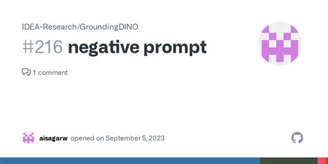 Negative Prompt · Issue 216 · Idea Researchgroundingdino · Github