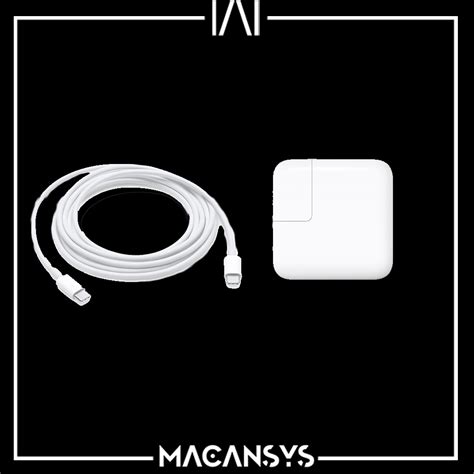 Usb C Power W Adapter And Usb C Charge Cable For Macbook Pro Chargers Mac Ansys Limited