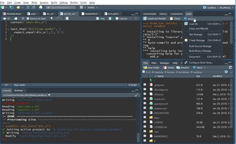 Make An R Package Sandbox