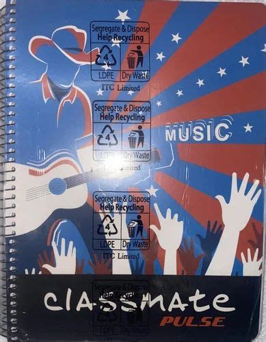 Classmate Spiral Pulse Notebook At ₹ 75 Piece School Writing Notebook In Hyderabad Id