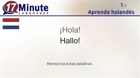 Aprende Holandés De Forma Gratuita Con Nuestro Nuevo Formato En Vídeo