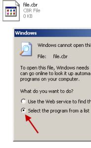 Ways To Open A CBR File