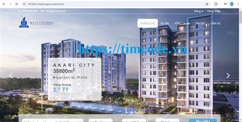 Code Template Website B T Ng S N Html Css Javascript