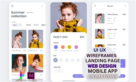 Web Design App Ui Design Ui Wireframes Ui Animation Prototype Mock Up By Productpro385 Fiverr