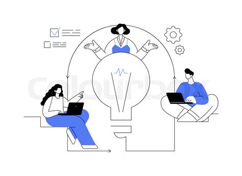 Project Life Cycle Abstract Concept Vector Illustration Stock Vector